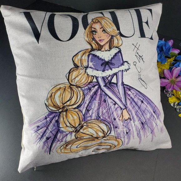 None | Accents | Rapunzel Princess Throw Accent Pillowcase Tangled Home ...